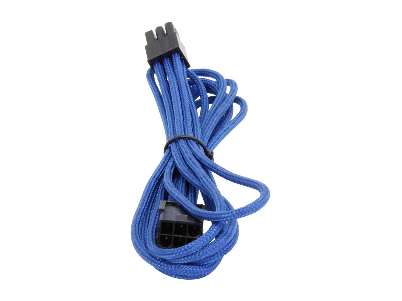 BitFenix BFA-MSC-6PEG45BK-RP 1.47 ft. 6-pin Video Card Extension Cable ...