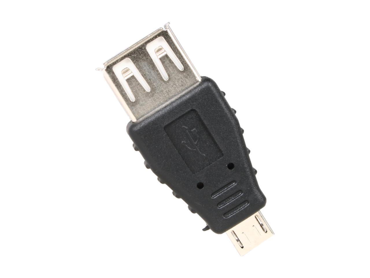 Kaybles AD-USB-AF-MICROBM USB A Female to Micro USB B Male Cable ...
