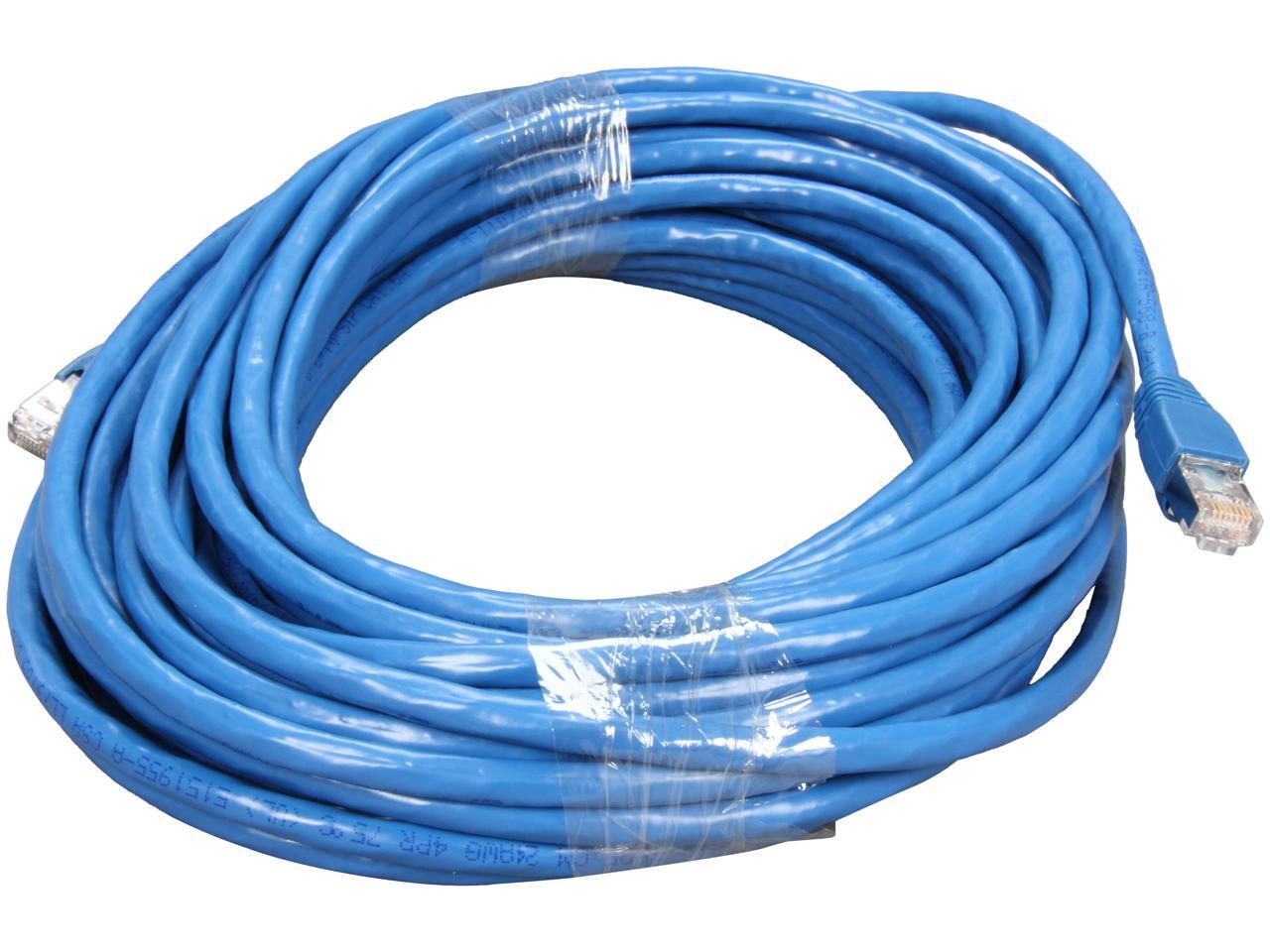 Kaybles CAT6A-50S 50 ft. Stranded STP Network Cable Blue Color - Newegg.com