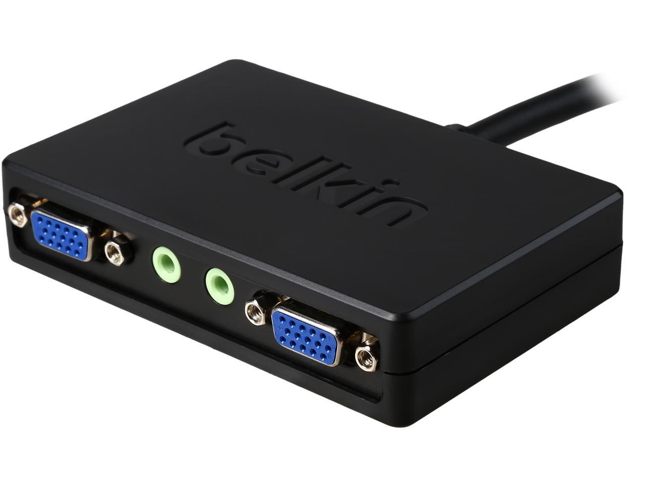 Belkin HDMI To 2 X VGA 3 5 Mm Splitter Dongle F2CD064 Newegg Belkin HDMI To 2 X VGA 3 5 Mm Splitter Dongle F2CD064 Newegg