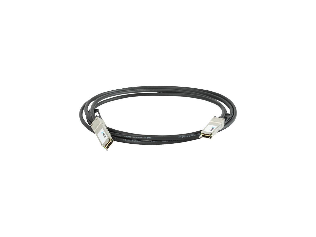 Axiom 100GBASE-CR4 QSFP28 Passive DAC Cable Ruckus Compatible 1m ...
