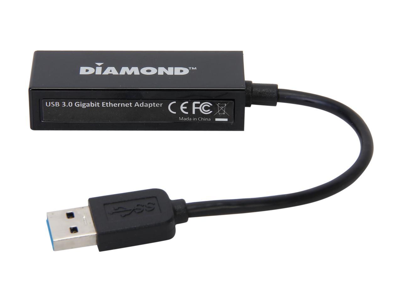 Diamond Multimedia UE3000 Diamond USB 3.0 to 10/100/1000 Gigabit ...