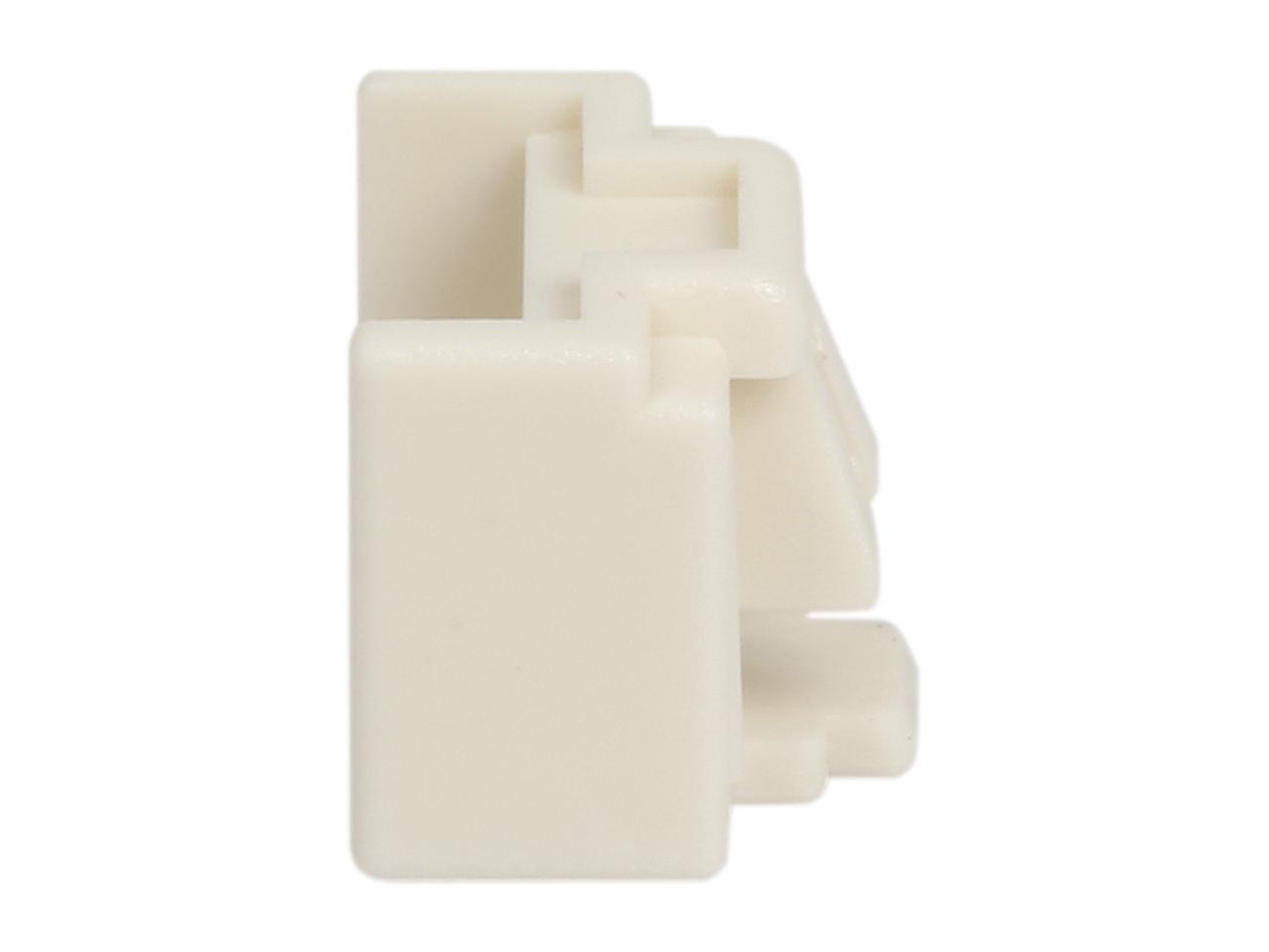 NTW NL-PBK50-WH net-Lock™ Locking RJ45 port/dust blocker with color ...