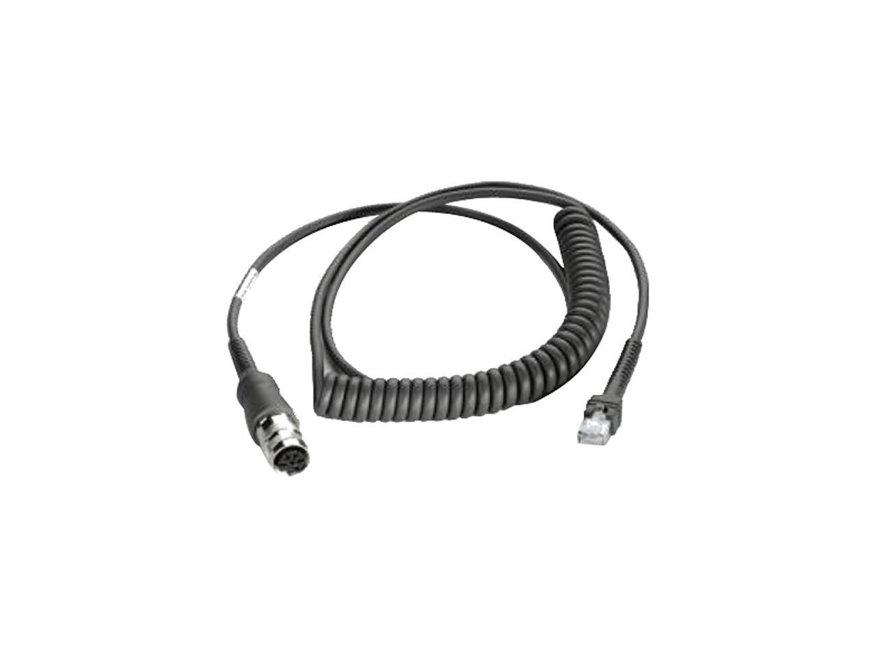 Zebra 25-71918-01R VC5090 to LS3408 USB Scanner Cable, Rugged Amphenol ...