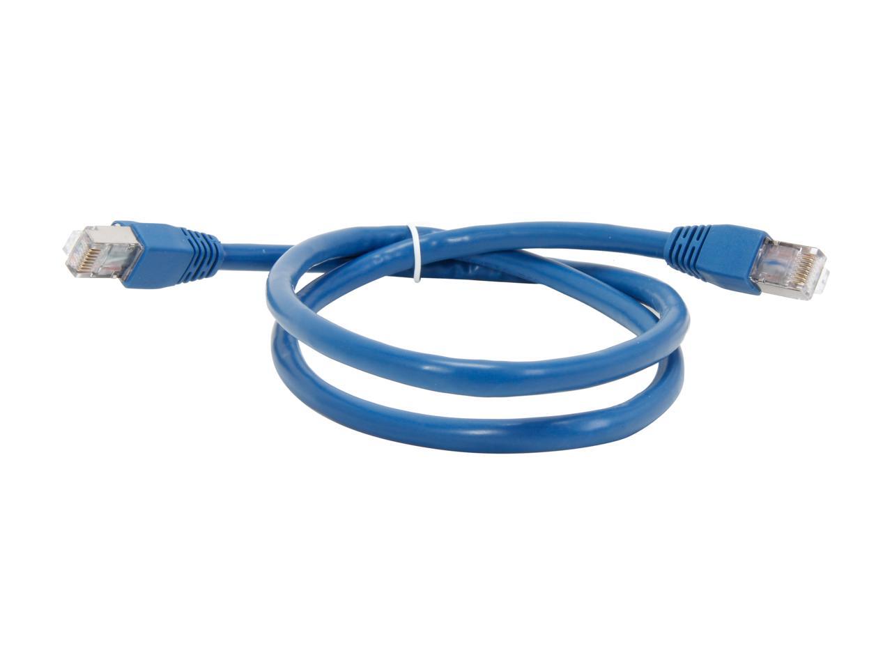 Nippon Labs CAT6A-STP-3BU 3 ft. Networking Stranded Cable STP - Newegg.com