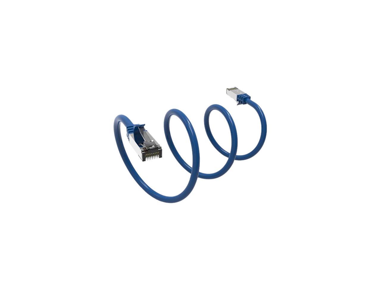 Nippon Labs 60CAT8 7 26BU Cat8 Ethernet Cable 7 Feet Slim Series Blue