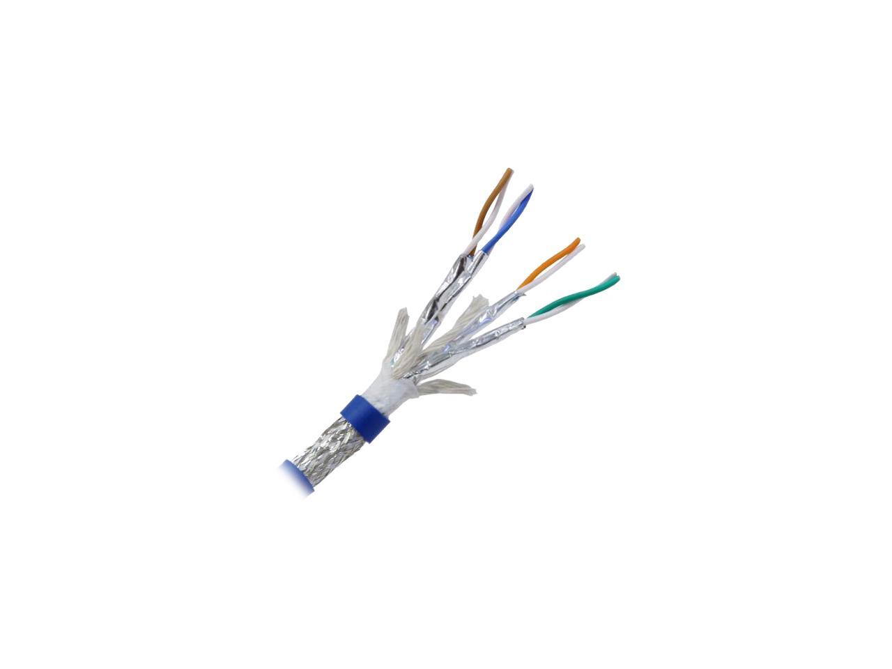 Nippon Labs Cat8.2 Ethernet Cable Bulk Wire 500 feet - Blue | 2GHz, 40G ...