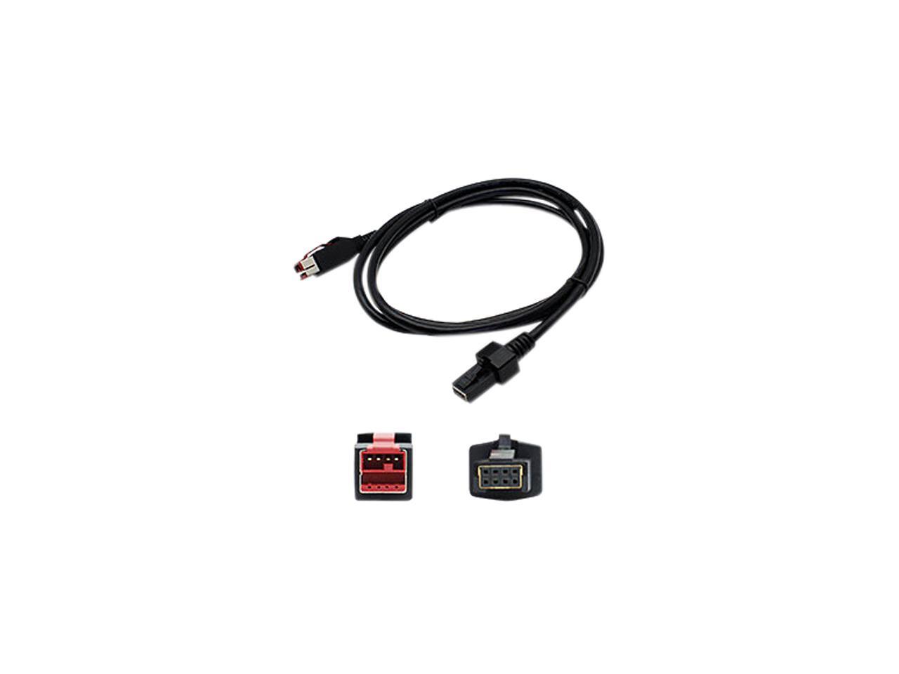 AddOn PUSB24V6F 6 ft. Powered USB 24V/2X4 Cable - Newegg.com