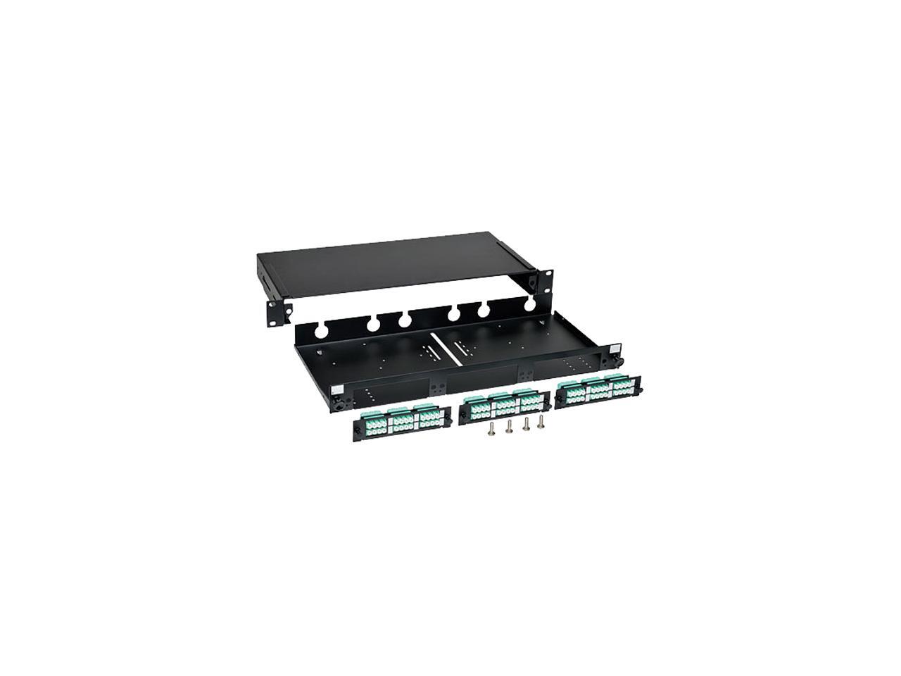 36 Port LC/LC 1U Rackmount Fiber Enclosure Patch Panel - Newegg.com