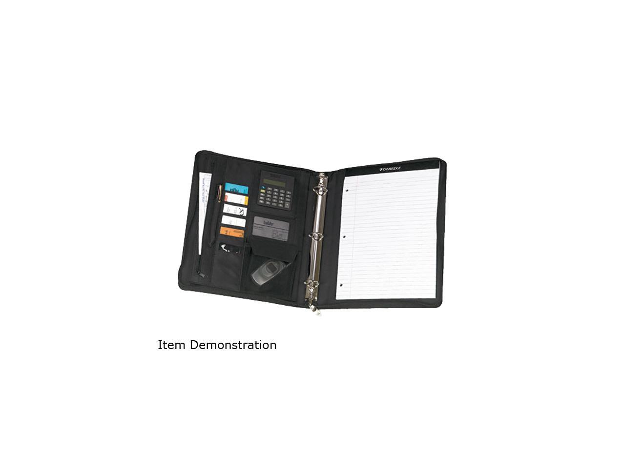 Mead 29516 Westvaco Cambridge City Zipper Binder Letter - 8.5" x 11 ...