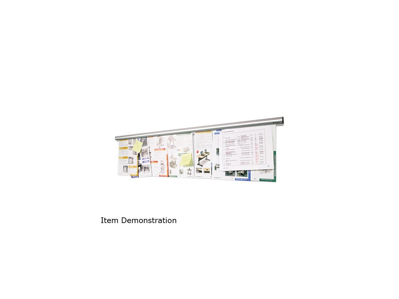 Tackless Paper Holder, 96", Aluminum - Newegg.com