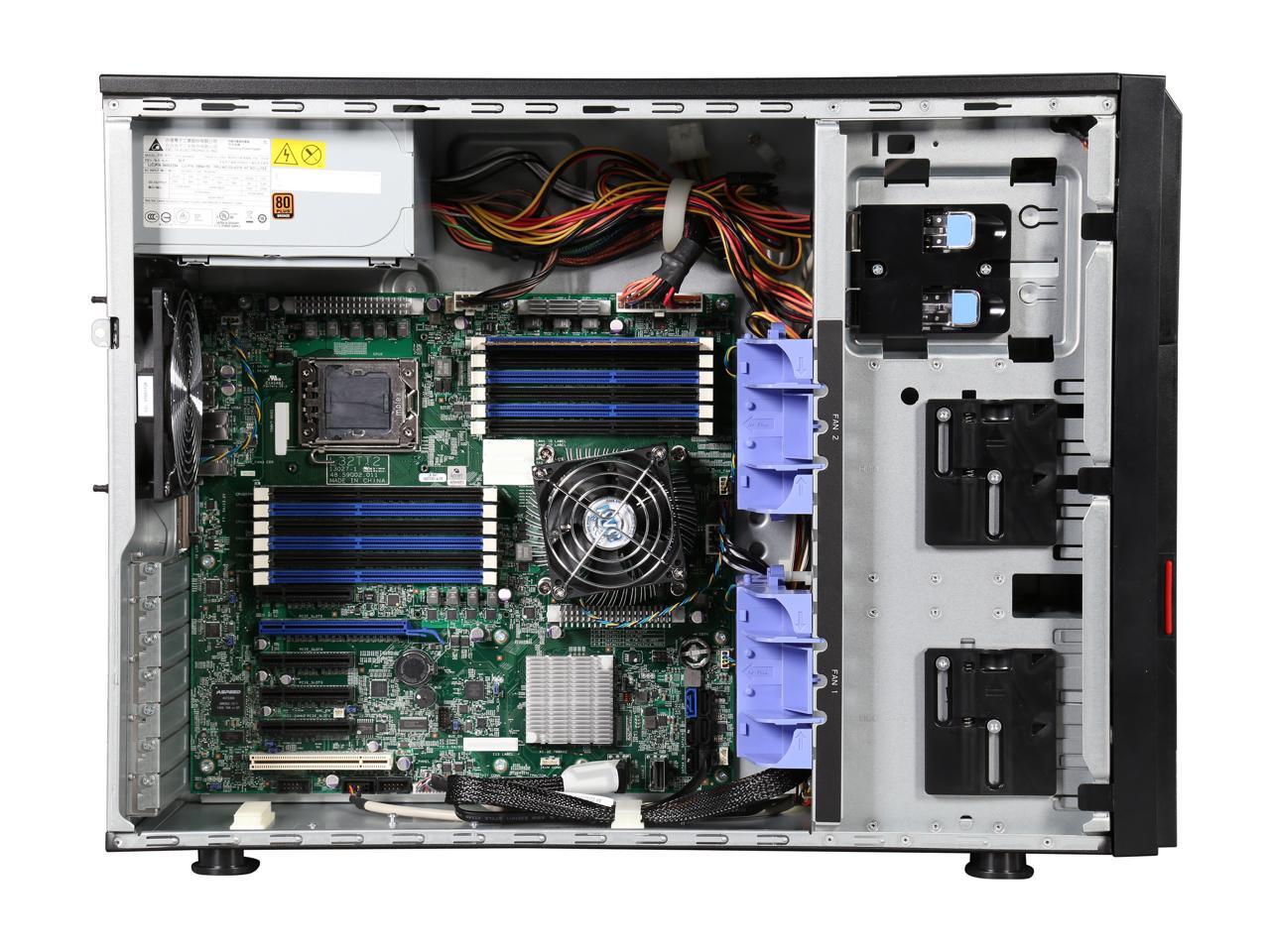 Lenovo ThinkServer TD340 Tower Server System Intel Xeon E5-2403 v2 ...