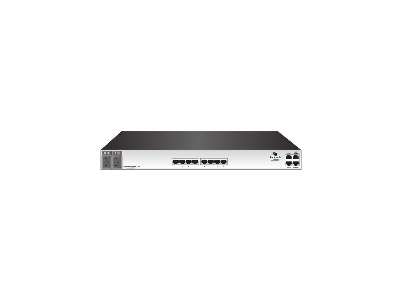 Avocent ACS 6000 8 Port Dual AC - Newegg.com