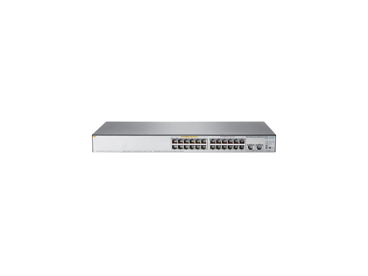 HP JL172A HPE OfficeConnect 1850 24G 2XGT PoE+ 185W Switch - Newegg.com