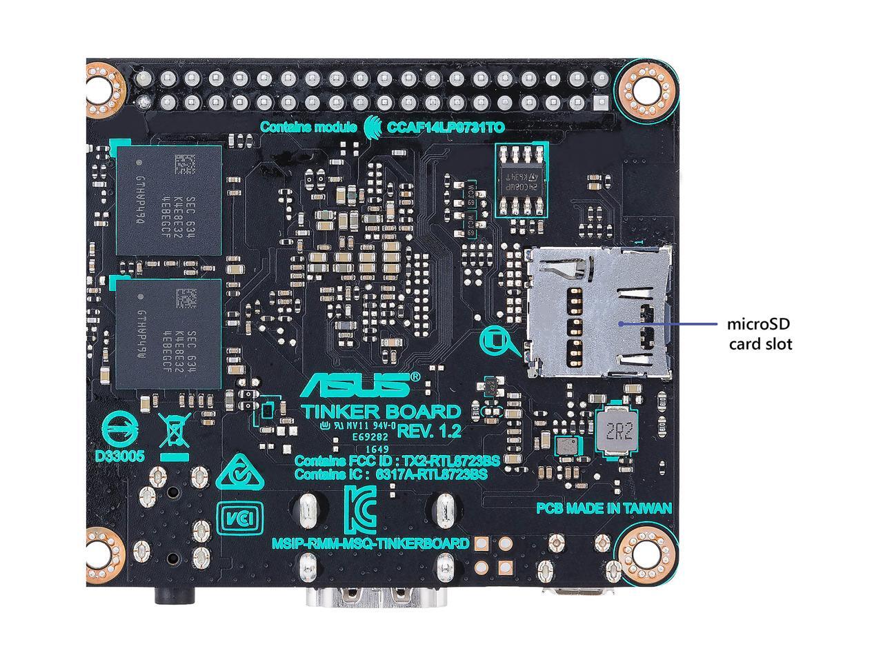 ASUS SBC Tinker Board RK3288 SoC 1.8 GHz Quad-Core CPU - Newegg.ca