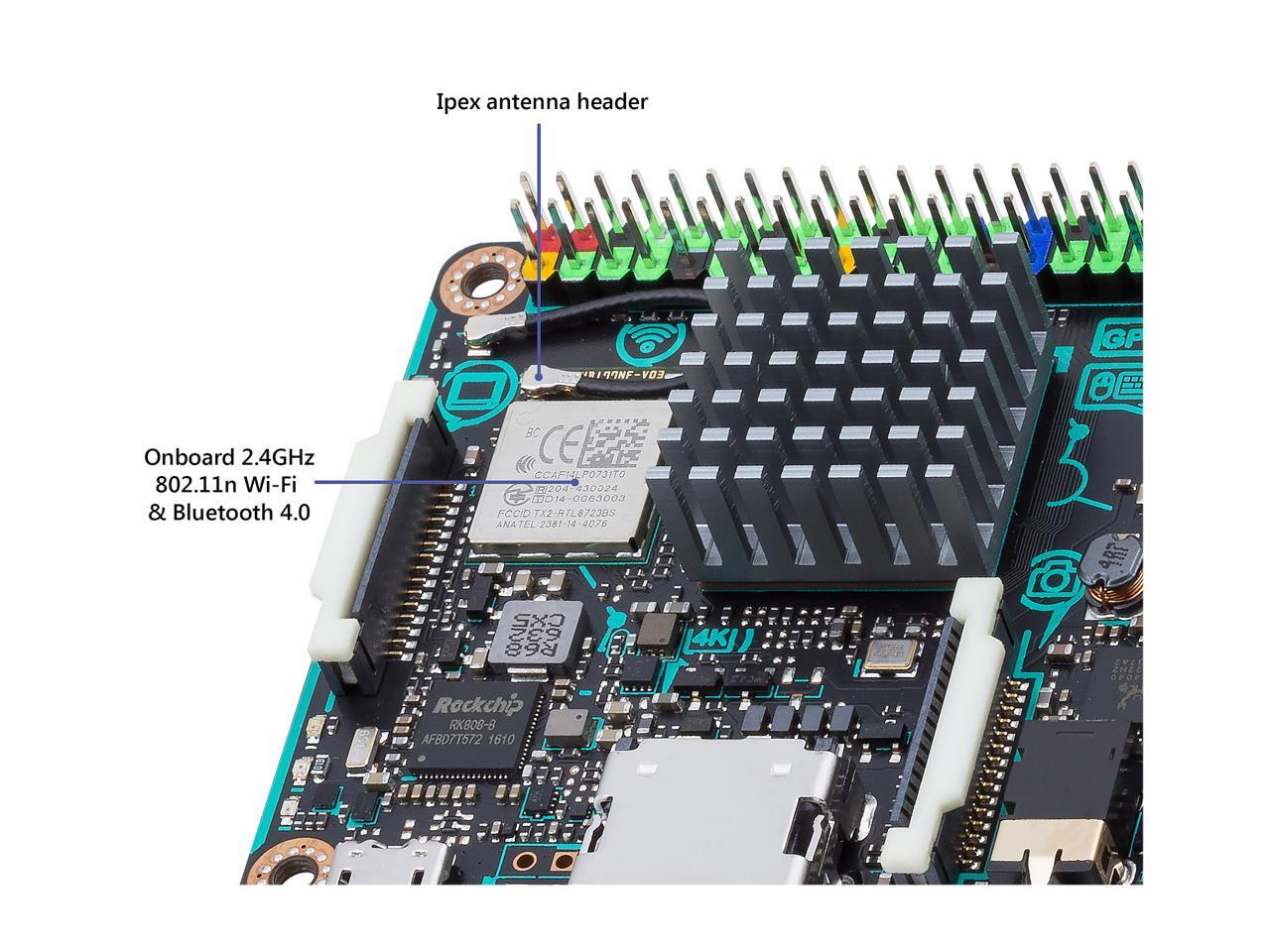 ASUS SBC Tinker Board RK3288 SoC 1.8 GHz Quad-Core CPU - Newegg.com