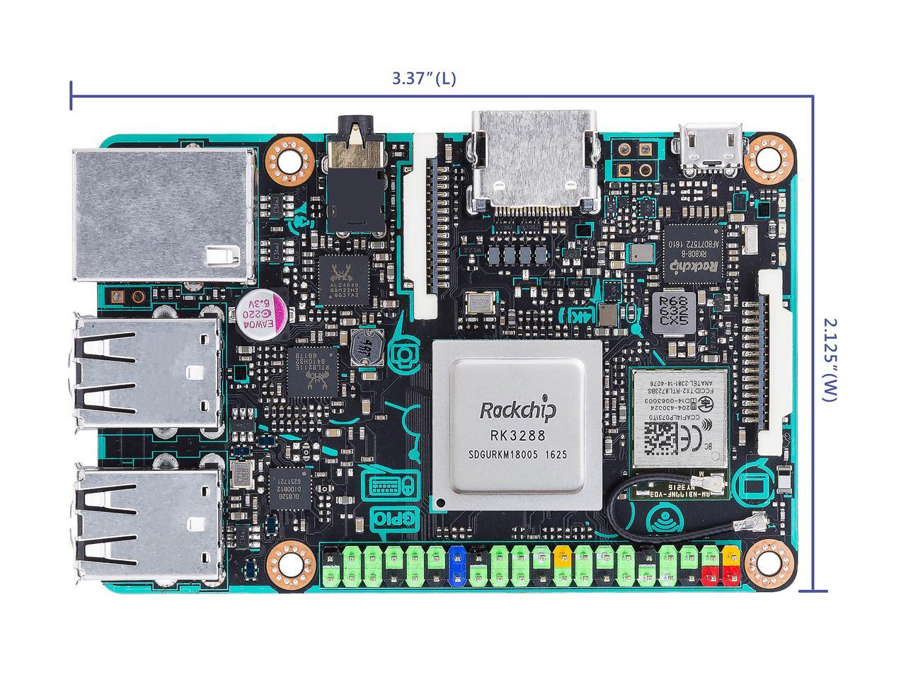 ASUS SBC Tinker Board RK3288 SoC 1.8 GHz Quad-Core CPU - Newegg.com