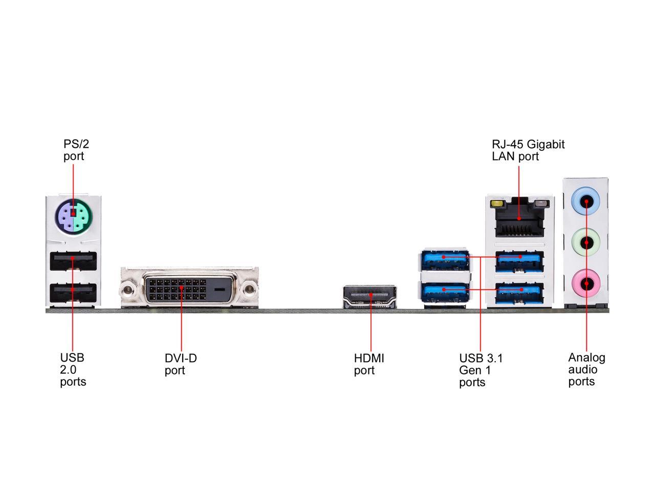 ASUS PRIME Z370-P II LGA 1151 (300 Series) ATX Intel Motherboard ...