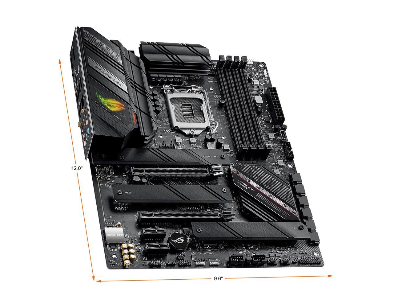 ASUS ROG STRIX B560-F GAMING WIFI LGA 1200 ATX Intel Motherboard ...