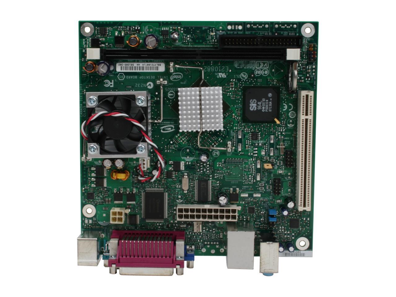Intel BOXD201GLYL Intel Celeron 215 Micro ATX Motherboard / CPU Combo ...