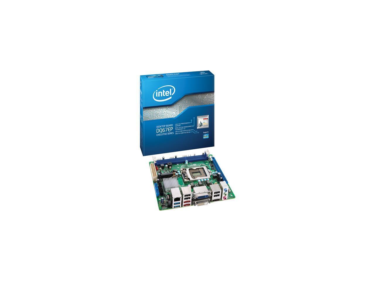 Intel Executive DQ67EP Desktop Motherboard - Intel Q67 Express Chipset ...