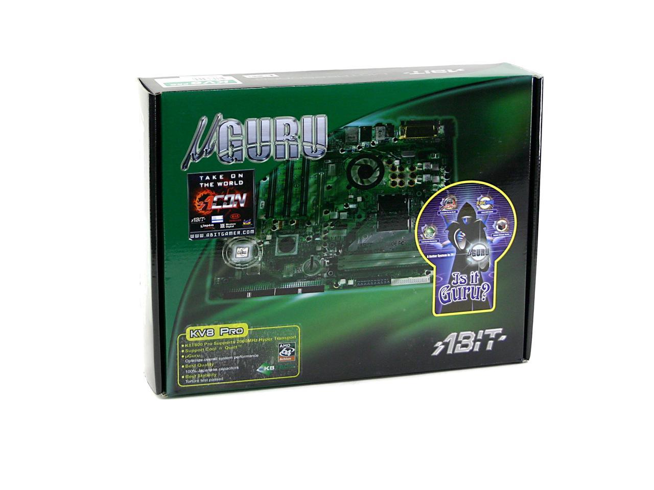 ABIT KV8 Pro 754 ATX AMD Motherboard - Newegg.com