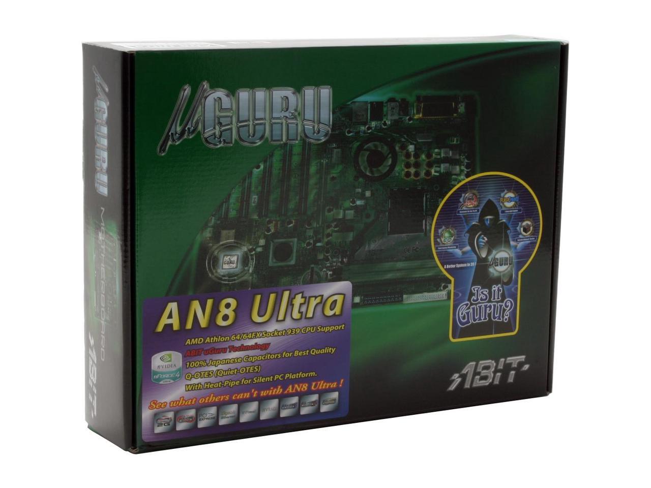 ABIT AN8-ULTRA 939 ATX AMD Motherboard - Newegg.com