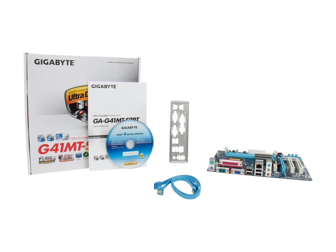 GIGABYTE GA-G41MT-S2PT LGA 775 Micro ATX Intel Motherboard - Newegg.ca