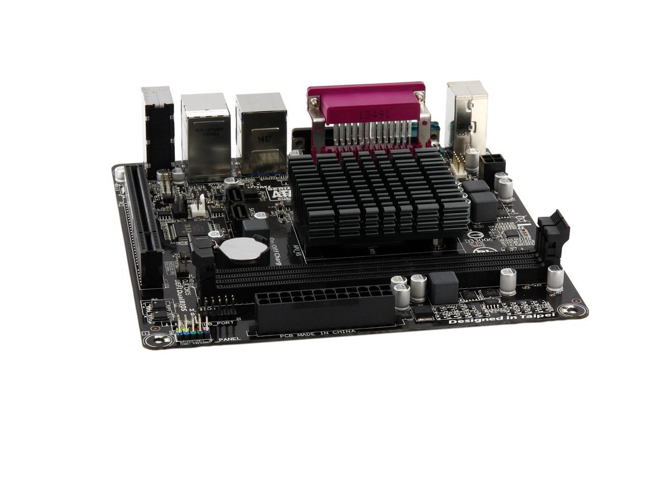 GIGABYTE GA-E2100N AMD E1-2100 APU 1.0GHz Mini ITX Motherboard / CPU ...