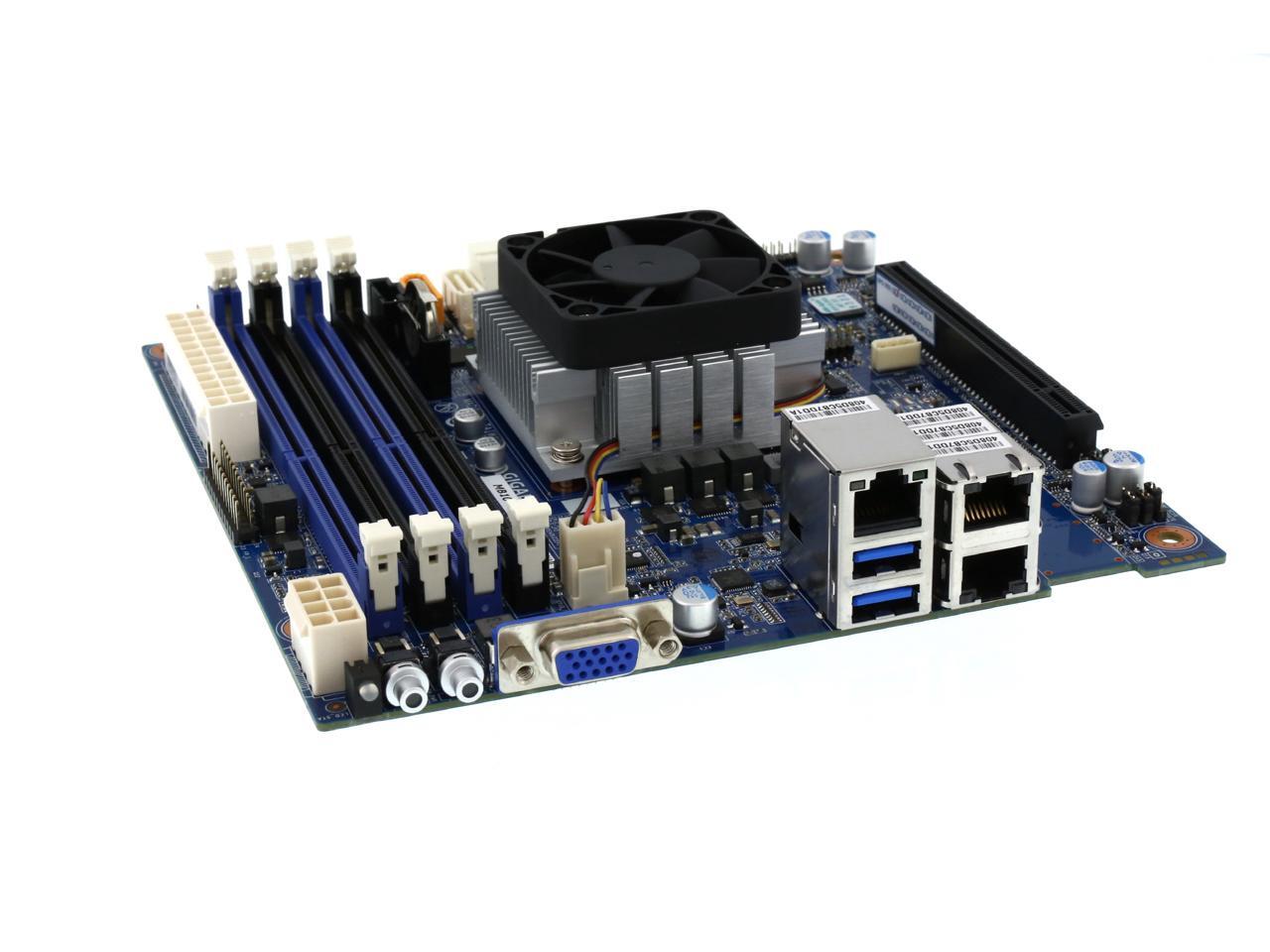 GIGABYTE MB10-DS1 Mini ITX Server Motherboard Xeon Processor D-1520 GBA ...