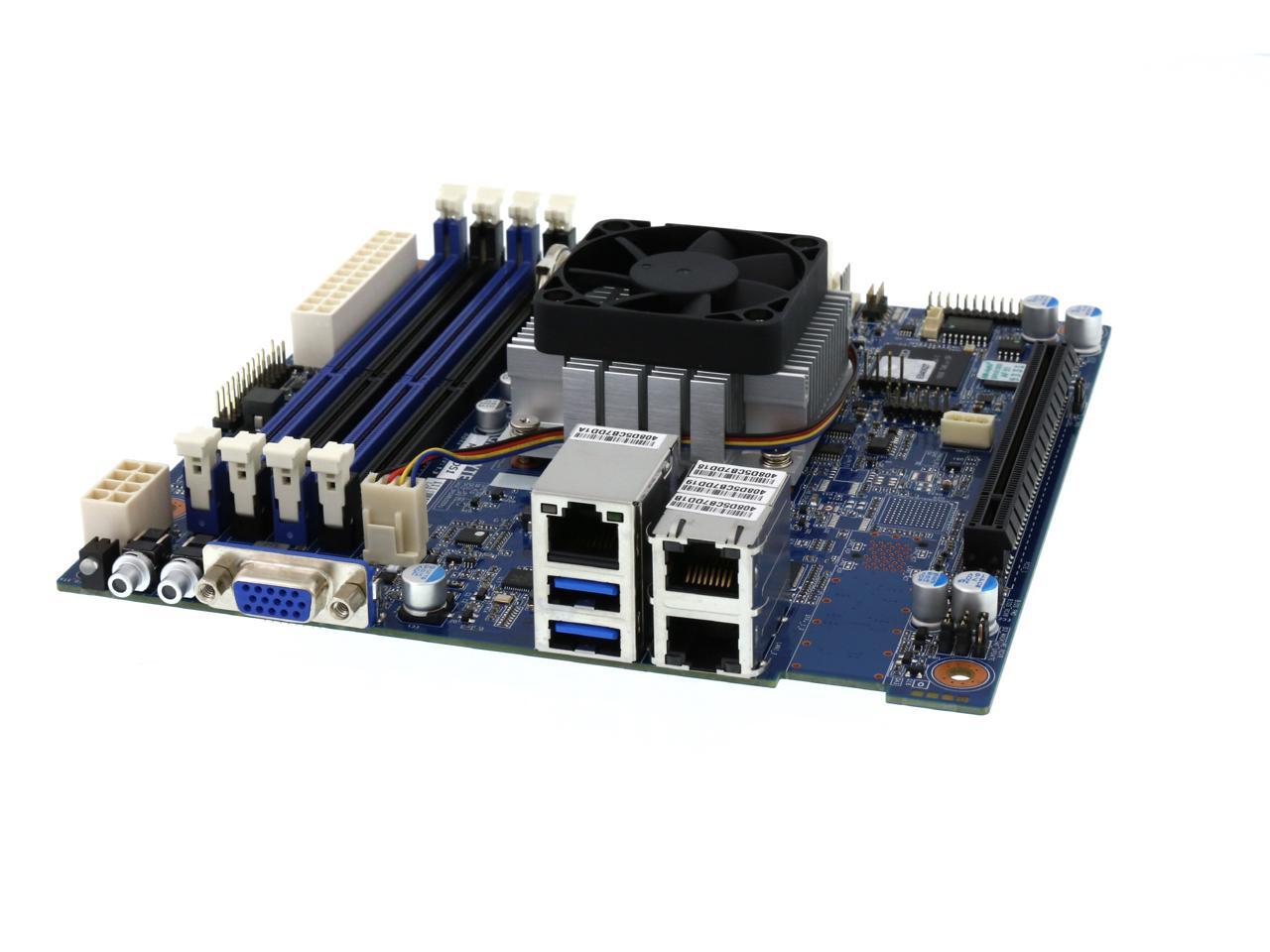 GIGABYTE MB10-DS1 Mini ITX Server Motherboard Xeon Processor D-1520 GBA ...