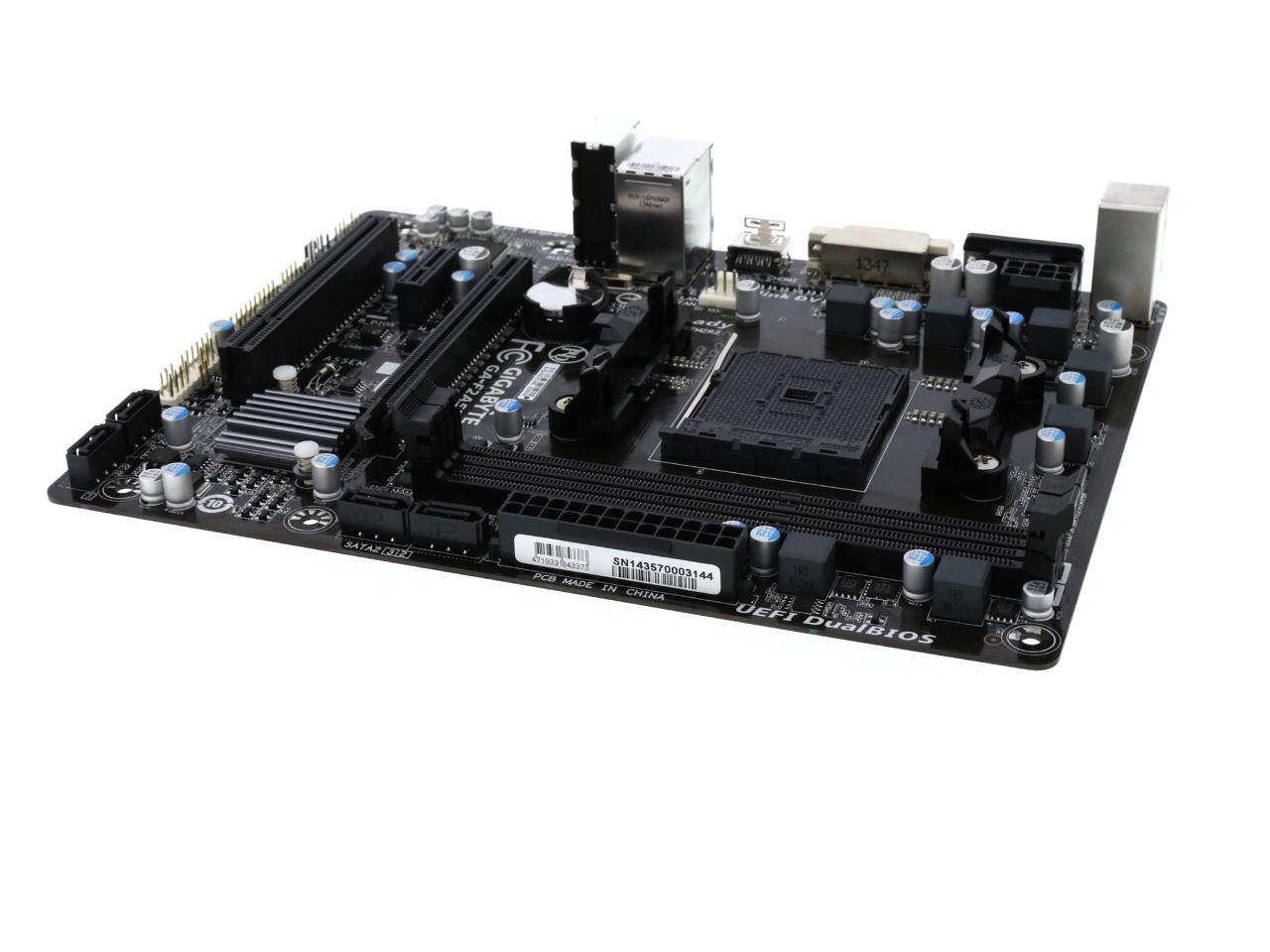 Refurbished: GIGABYTE GA-F2A55M-HD2 FM2 Micro ATX AMD Motherboard ...