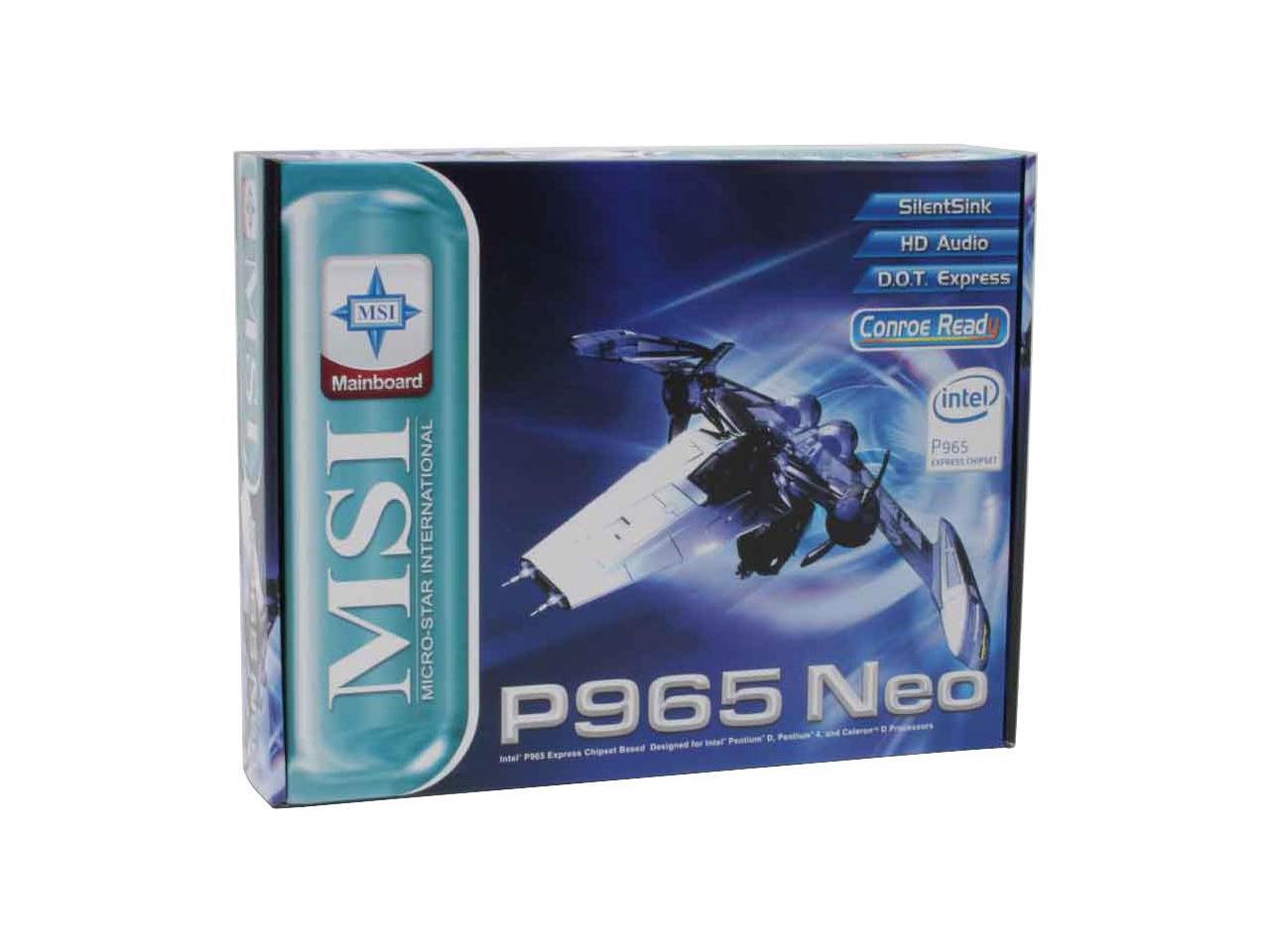 MSI P965 Neo-F LGA 775 ATX Intel Motherboard - Newegg.com