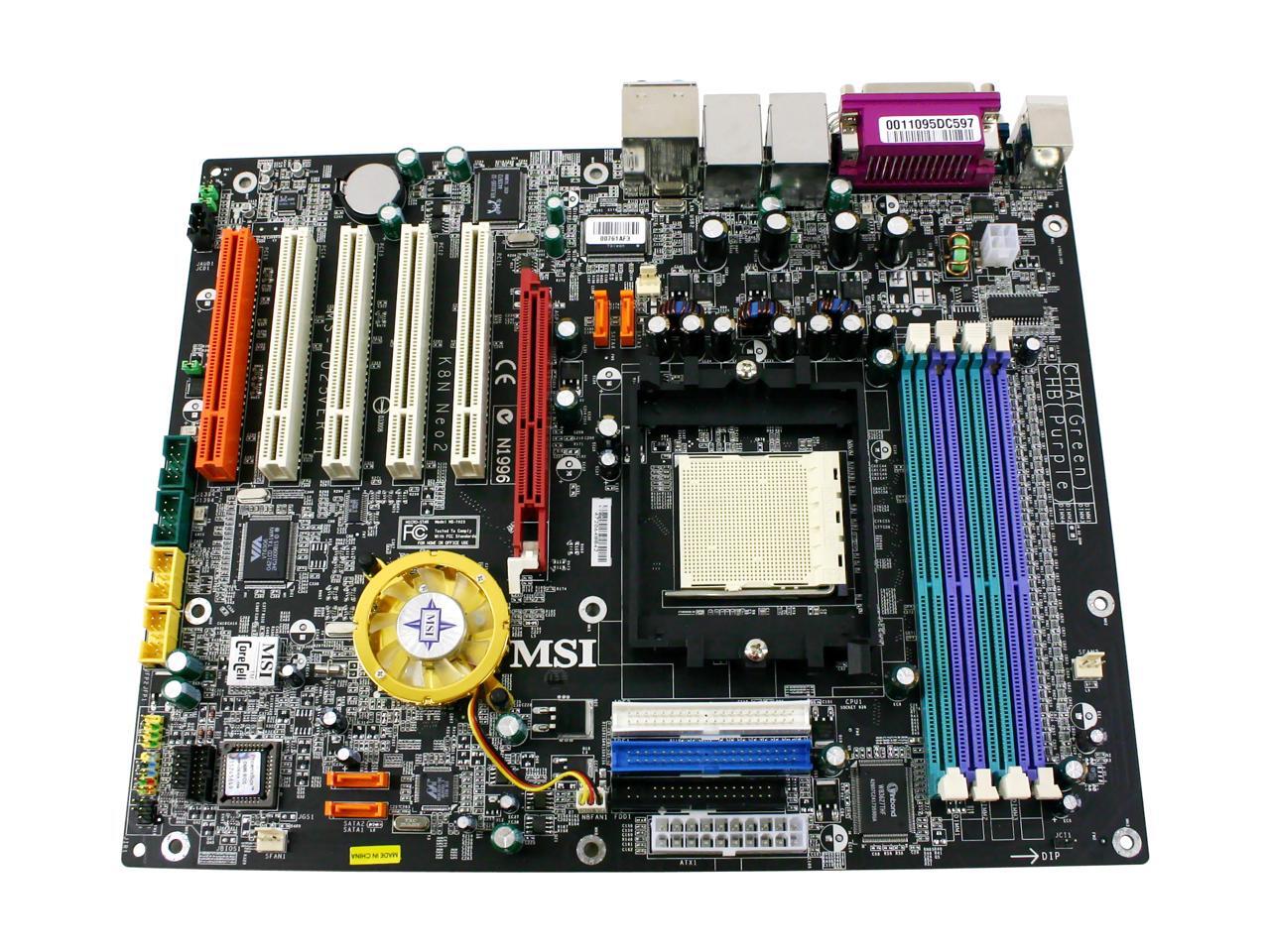 MSI K8N NEO2 PLATINUM 939 ATX AMD Motherboard - Newegg.ca