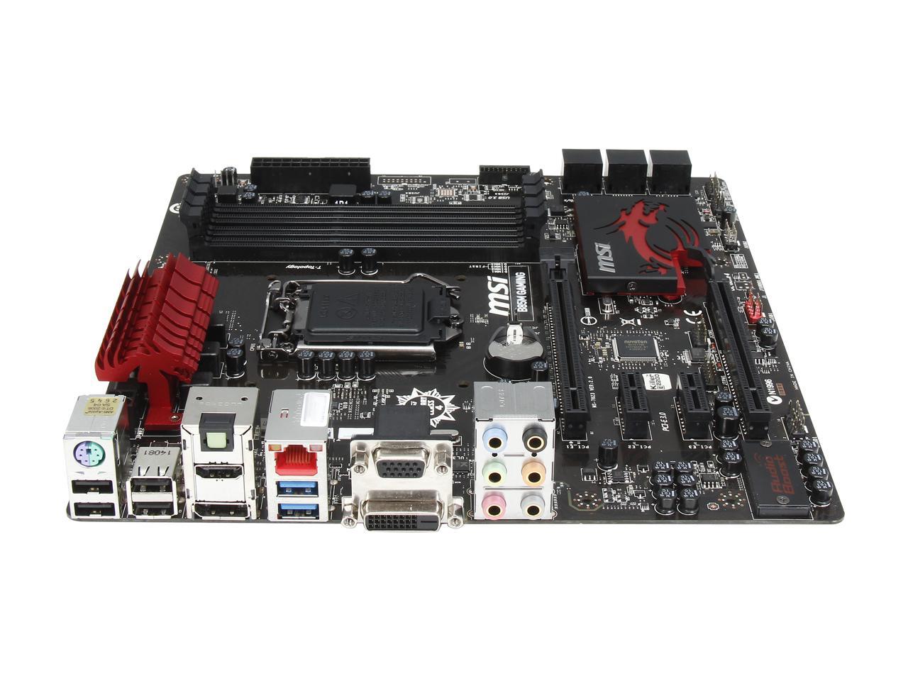MSI B85M GAMING LGA 1150 Micro ATX Intel Motherboard - Newegg.ca