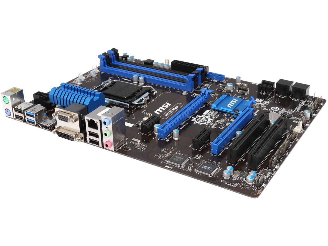 MSI H97 PC Mate ATX Intel Motherboard - Newegg.com