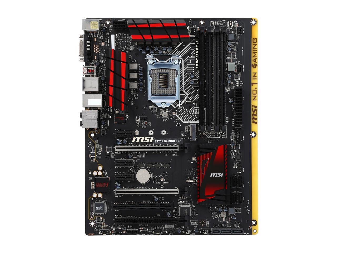 Best Buy: MSI H170 GAMING M3 ATX Motherboard (Socket 1151)