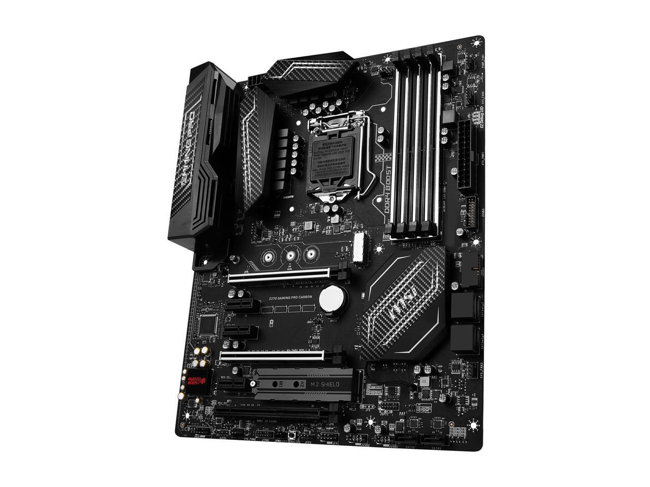 MSI Z270 GAMING PRO CARBON LGA 1151 Intel Z270 HDMI SATA 6Gb/s USB 3.1 ...