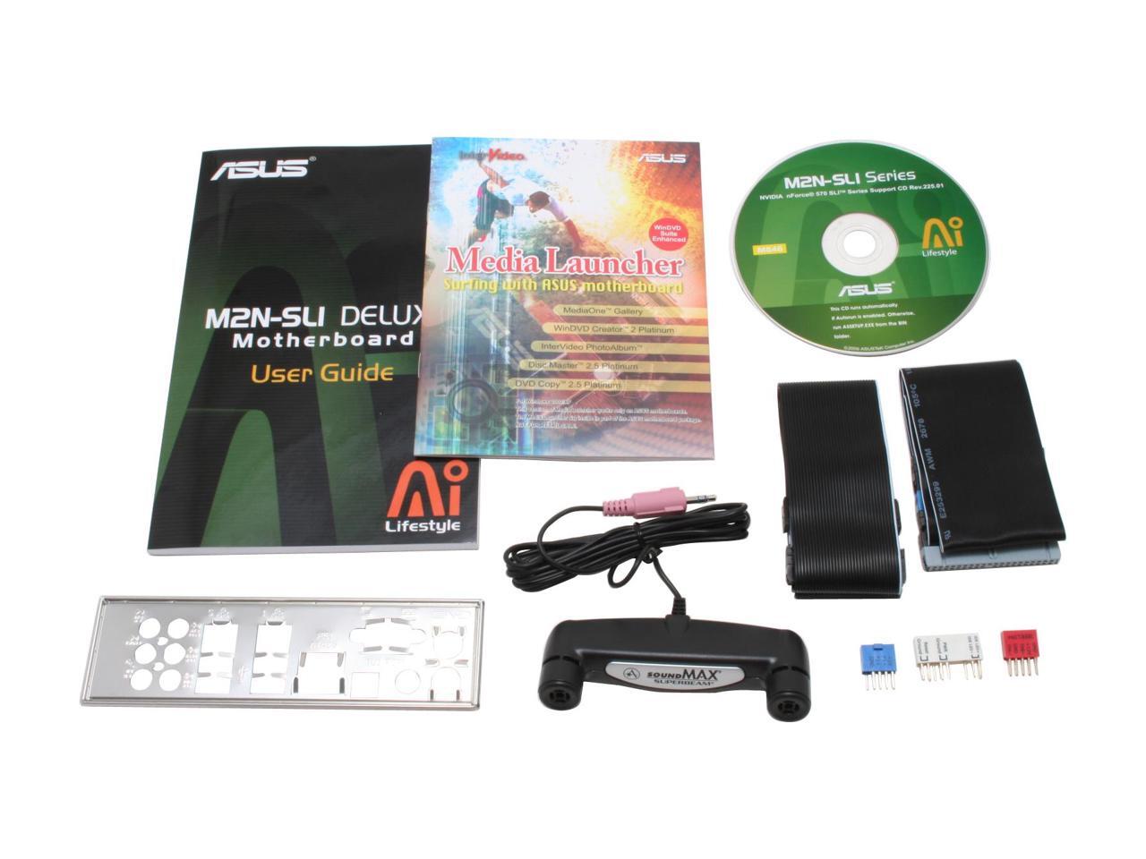 ASUS M2N-SLI Deluxe AM2 ATX AMD Motherboard - Newegg.com