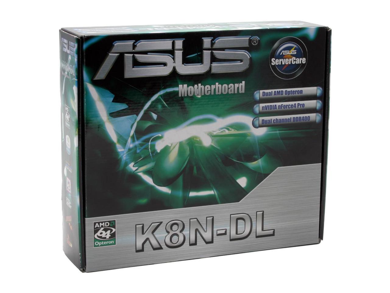 ASUS K8N-DL Extended ATX Server Motherboard - Newegg.com