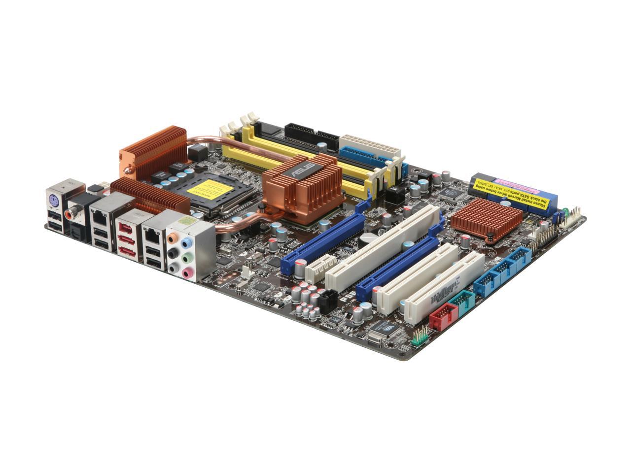 ASUS P5E WS PRO LGA 775 Intel X38 ATX Core2 Quad/Core2 Extreme/Core2 ...