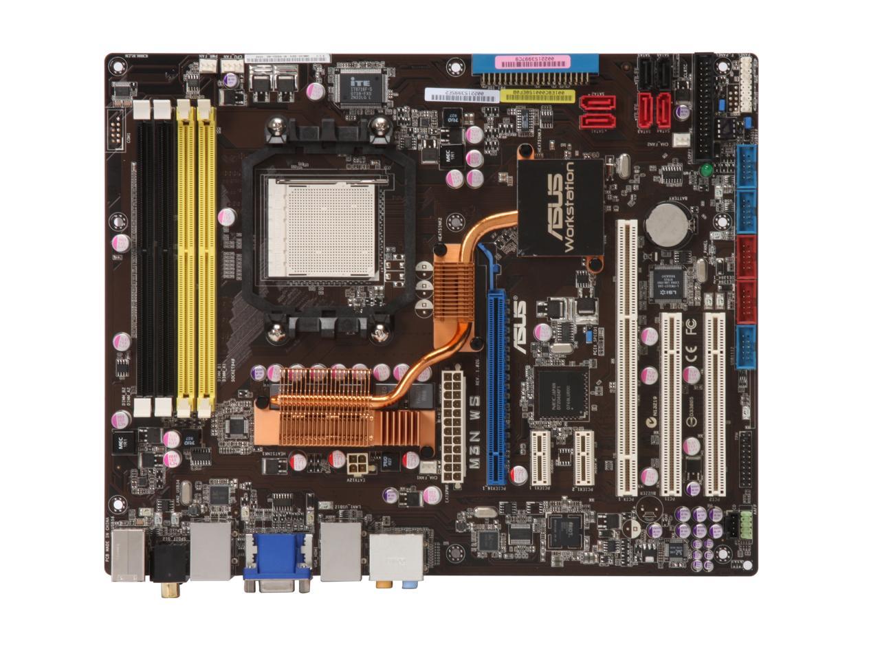 ASUS M3N WS AM2+/AM2 ATX AMD Motherboard - Newegg.ca