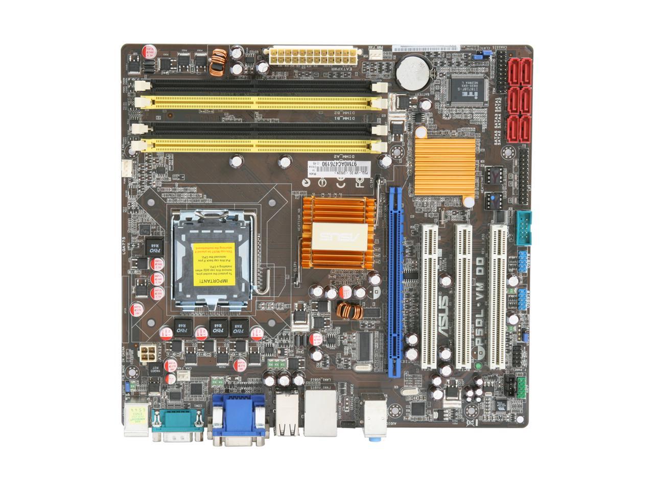 ASUS P5QL-VM DO/CSM LGA 775 Micro ATX Intel Motherboard - Newegg.ca