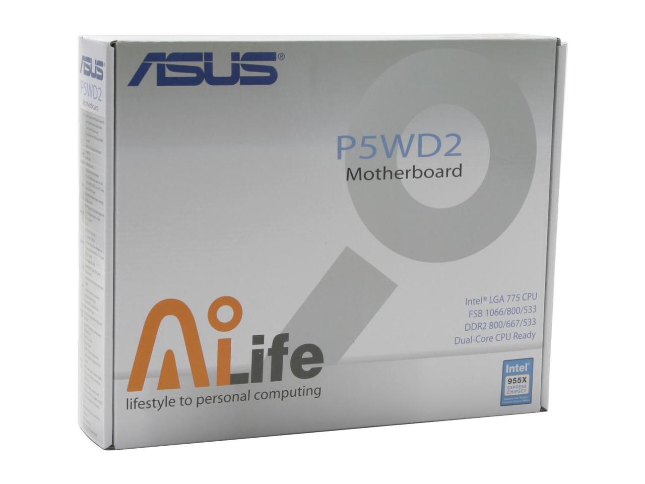 ASUS P5WD2 LGA 775 ATX Intel Motherboard - Newegg.com
