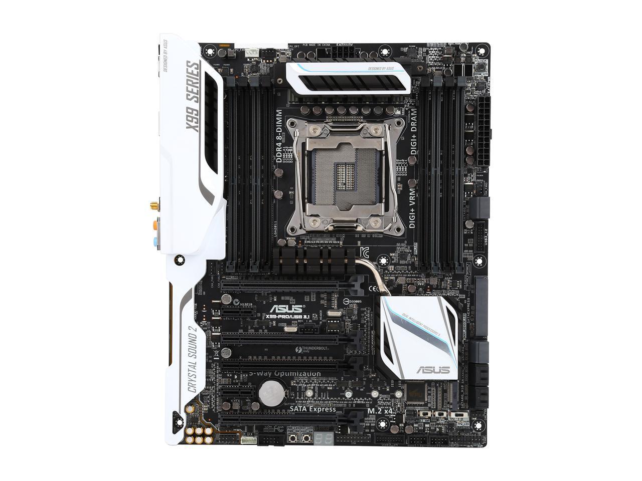 ASUS X99-PRO/USB 3.1 LGA 2011-v3 ATX Intel Motherboard - Newegg.ca