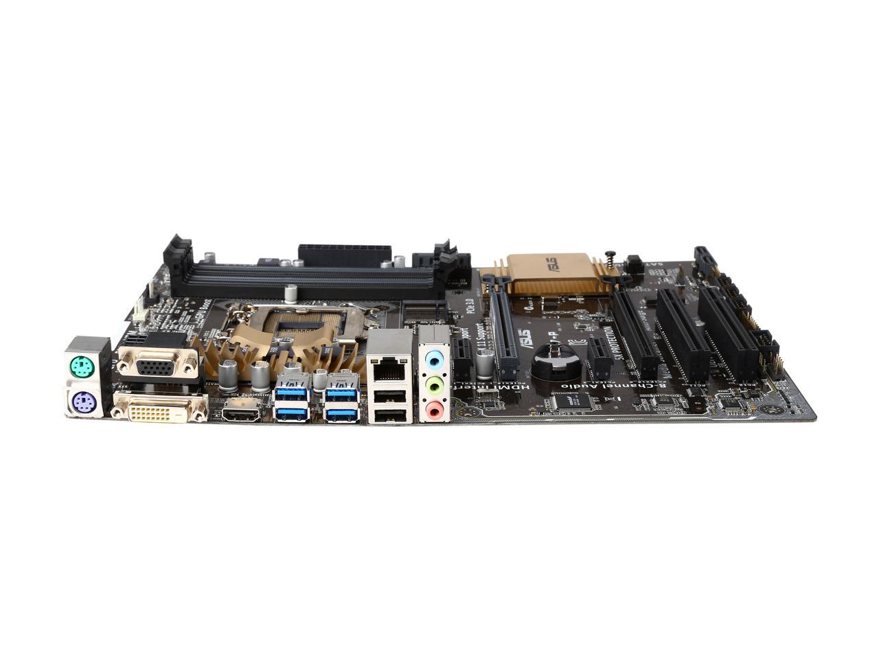 Refurbished: ASUS Z97-P LGA 1150 ATX Intel Motherboard - Newegg.com