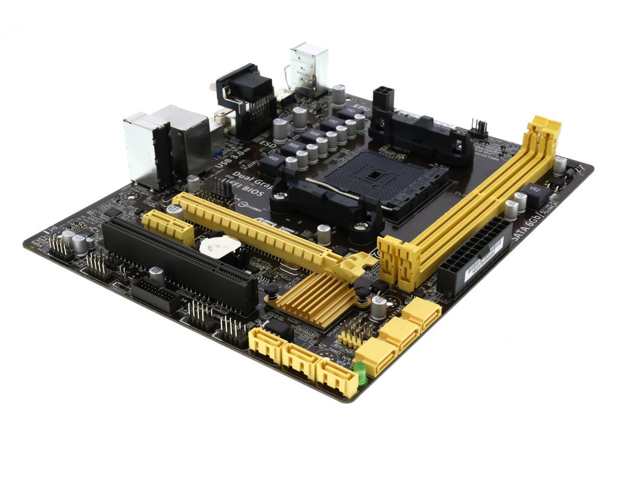 Refurbished: ASUS A78M-E-R FM2+ Micro ATX AMD Motherboard - Newegg.com