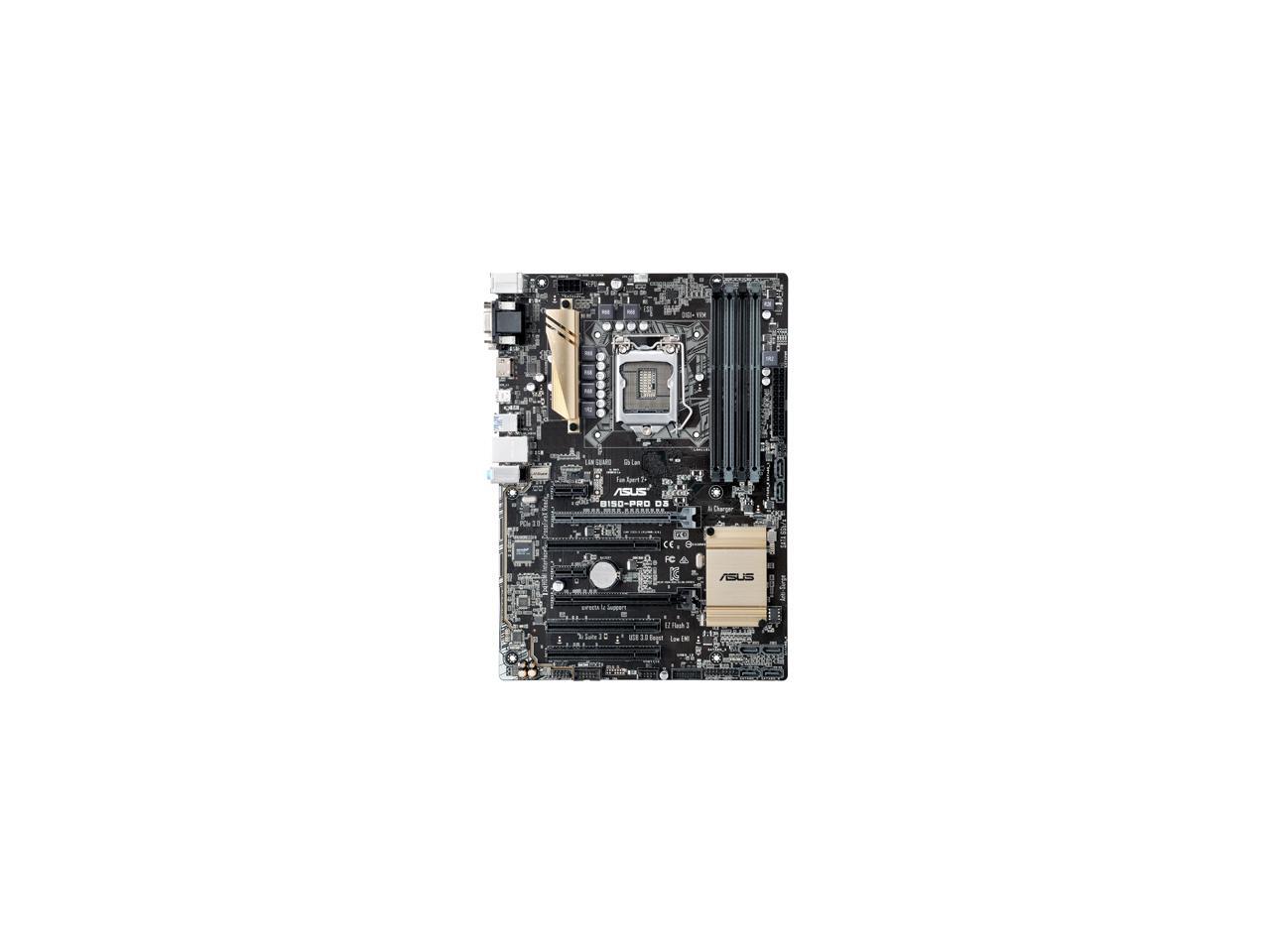 ASUS B150-PRO D3 LGA 1151 ATX Intel Motherboard - Newegg.com