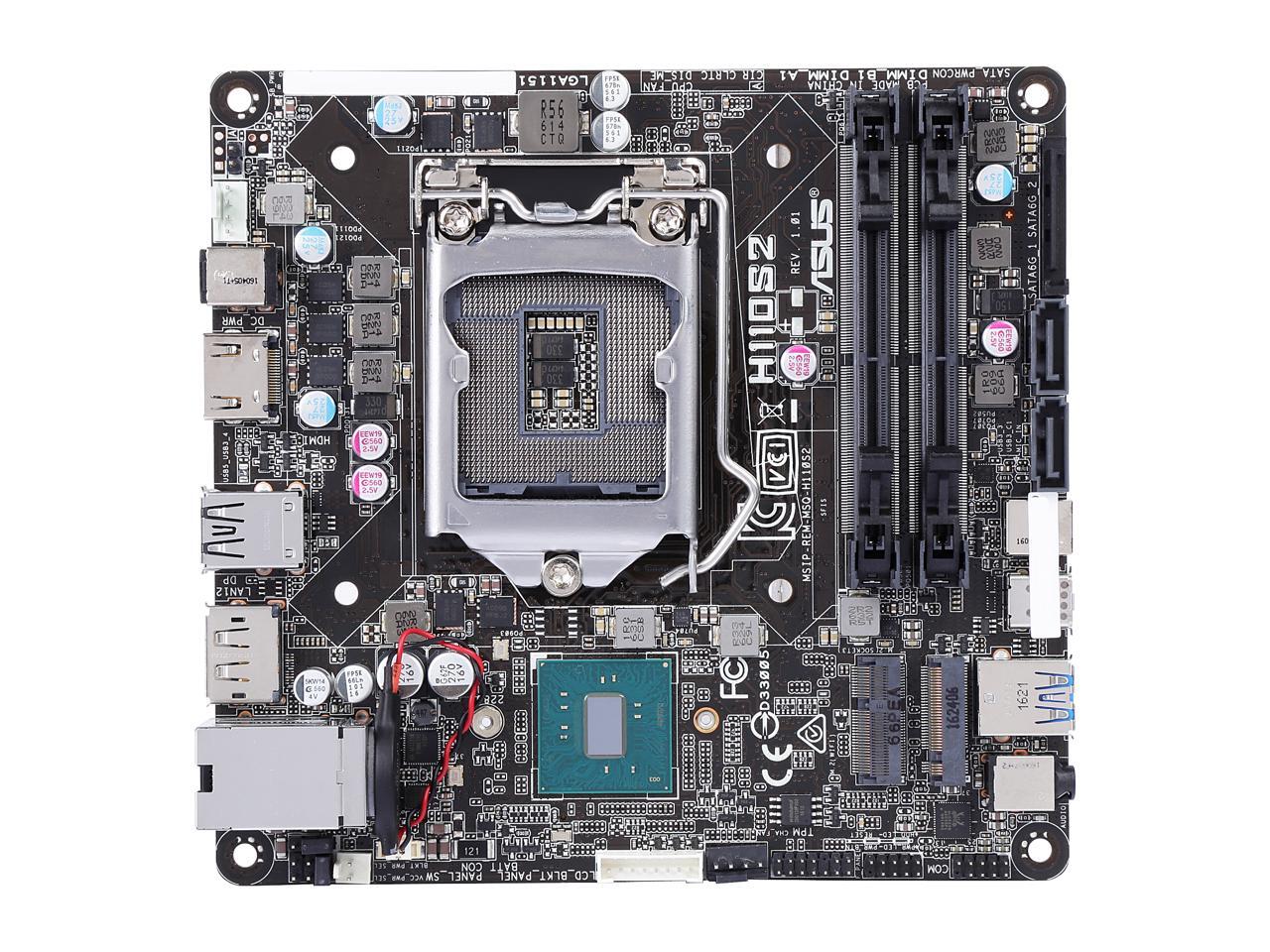 ASUS H110S2/CSM LGA 1151 Mini STX Motherboards - Intel - Newegg.com