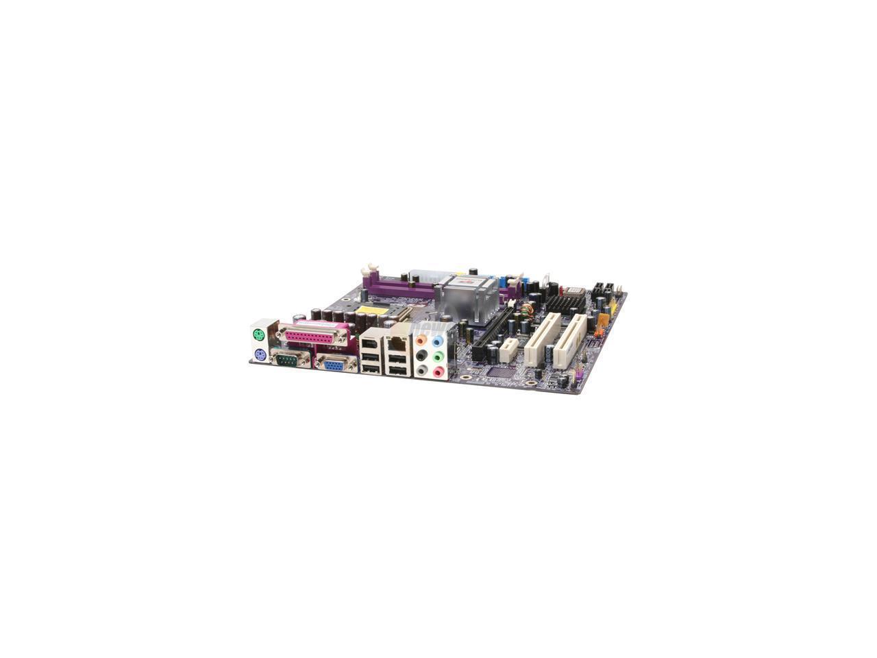 Open Box: ECS 945G-M3 (V1.0B Viiv) LGA 775 Micro ATX Intel Motherboard ...